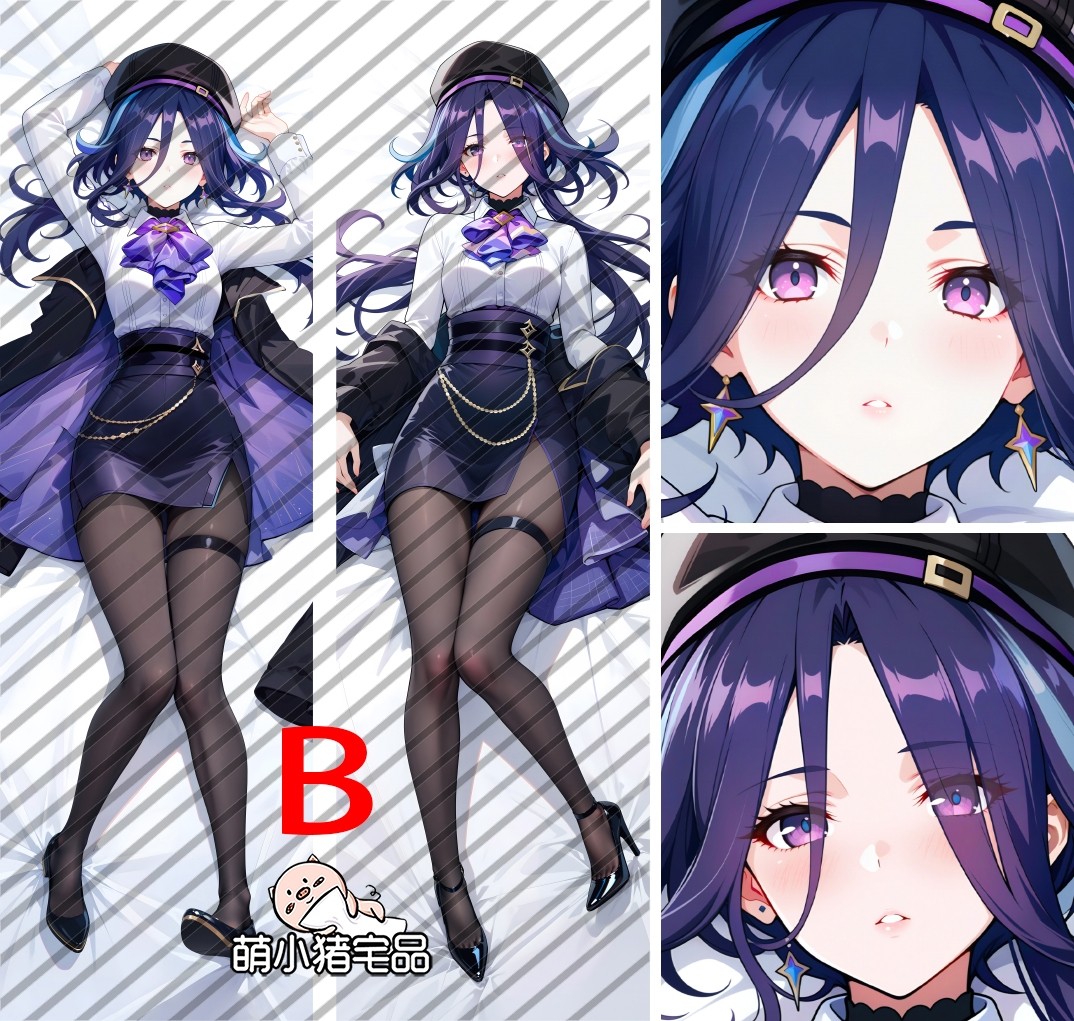 Genshin Impact Clorinde Anime Dakimakura Pillow Cover