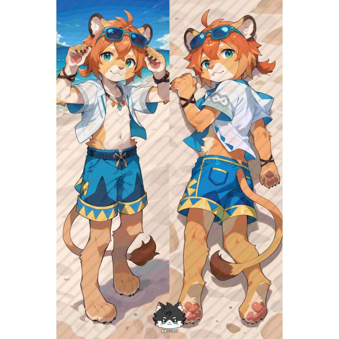 50% Discount WORLD FLIPPER Theo Anime Dakimakura Body Pillow Cover is ...
